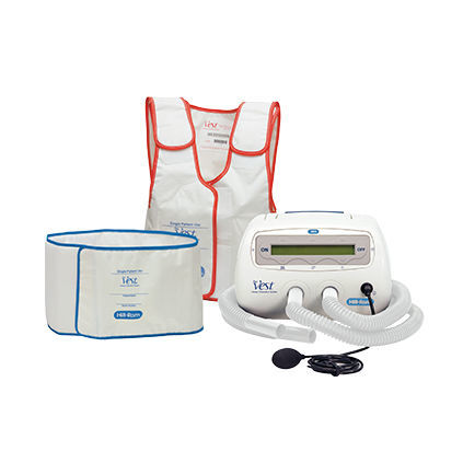 Chest compression bronchial drainage system - THE VEST - Baxter - tabletop