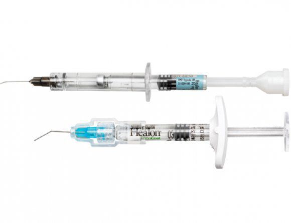 Ophthalmic viscoelastic solution injection syringe - HEALON Duet® PRO ...
