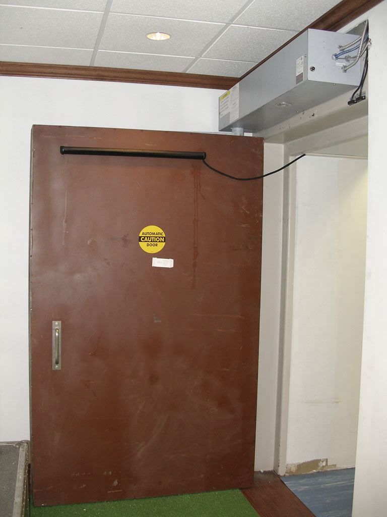 Radiation protection door - A-FABCO - hospital / laboratory / swing