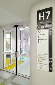 Protection door - UniSwing® Robust - KONE - fire-rated / for healthcare ...