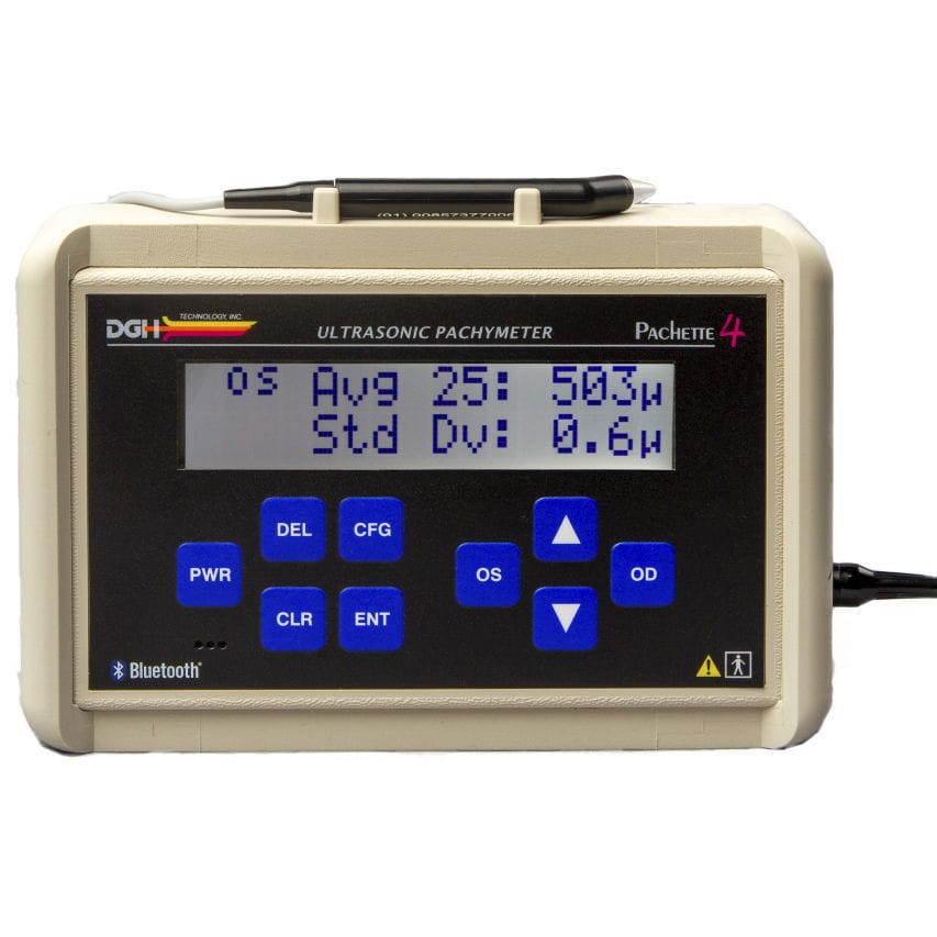 Pachymeter - Pachette 4 - DGH Technology - ultrasound pachymetry / tabletop
