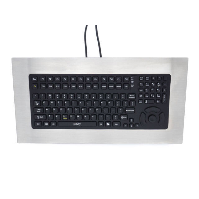 Medical keyboard with numeric keypad - PM-5K-FSR-NI - IKEY - silicone ...