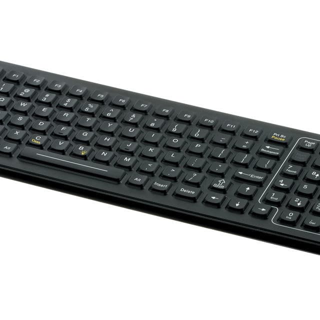 Medical keyboard with numeric keypad - SlimKey® - IKEY - silicone ...