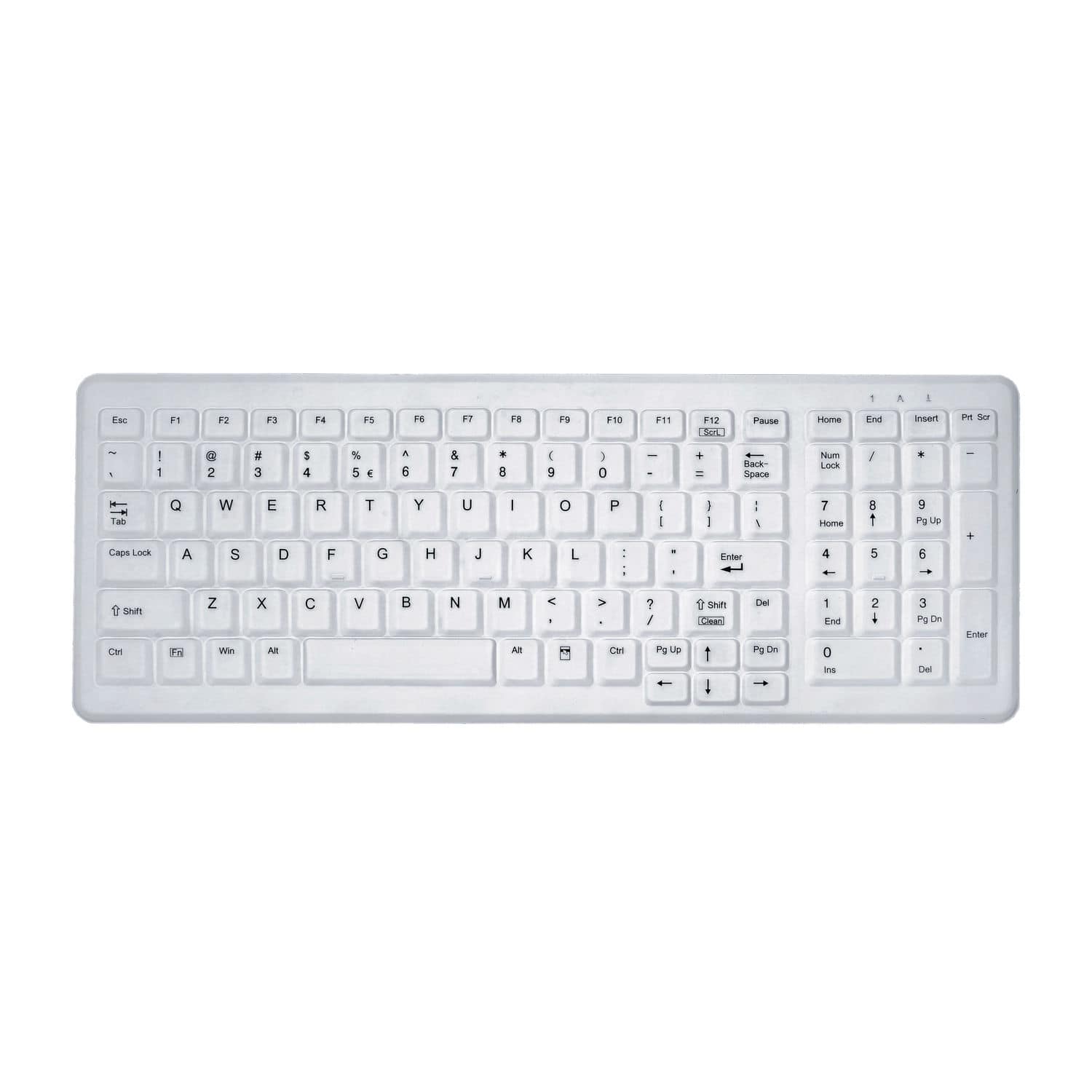 Medical keyboard with numeric keypad - AK-C7000 - Active Key GmbH ...