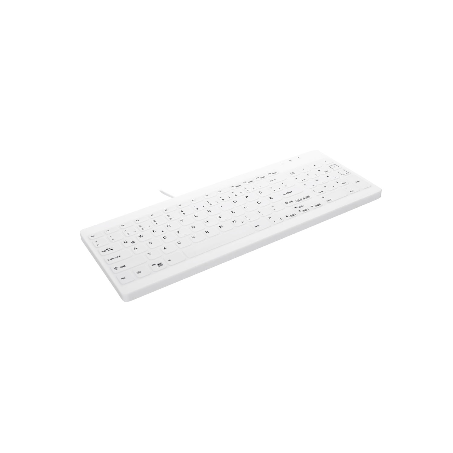 Medical keyboard with numeric keypad - AK-C7012F - Active Key GmbH ...