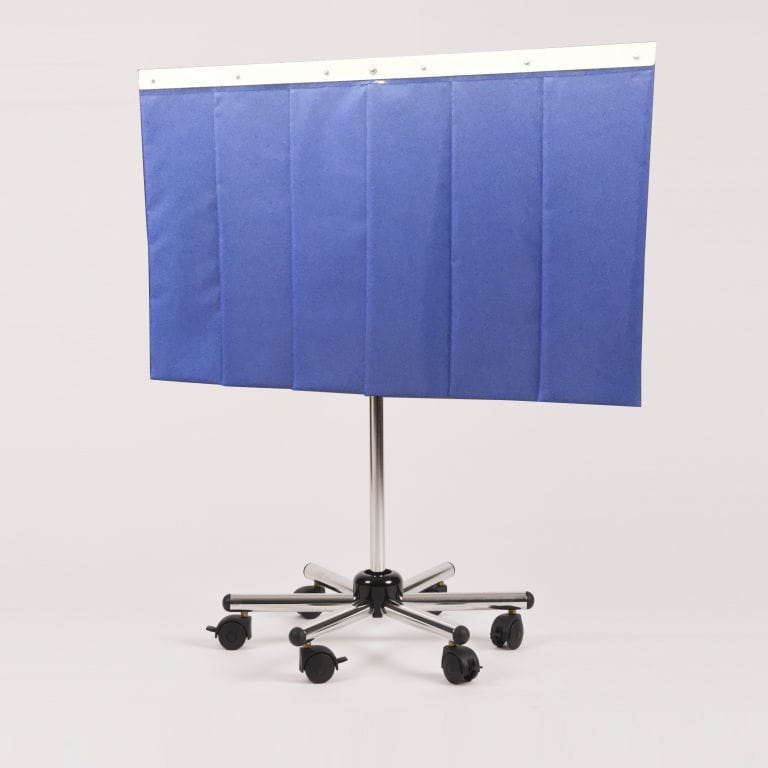 X-ray radiation shielding screen - V-SP-81 - Cablas - mobile / 0.50 mm