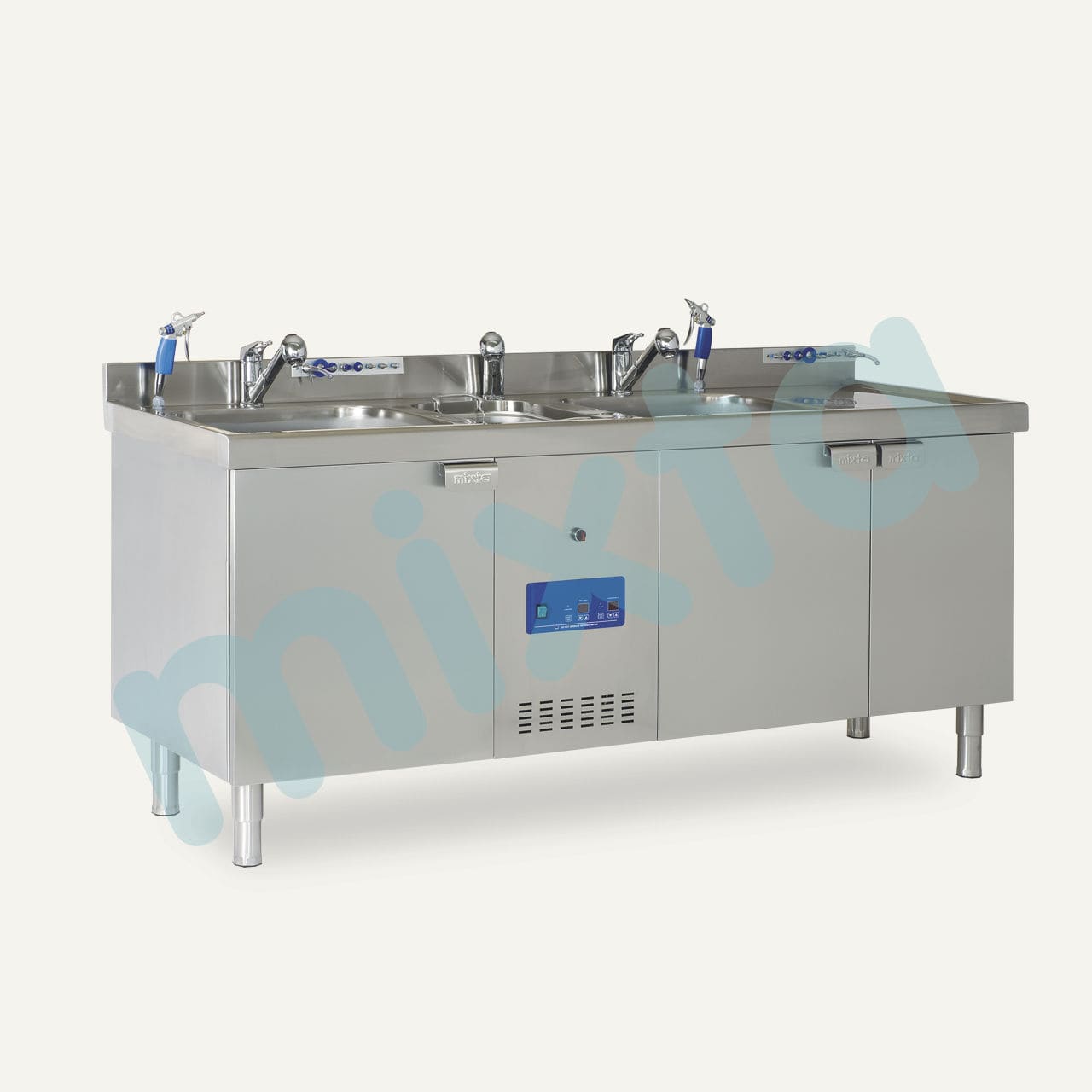 Medical ultrasonic bath - MUYT 1052 - MIXTA - stainless steel