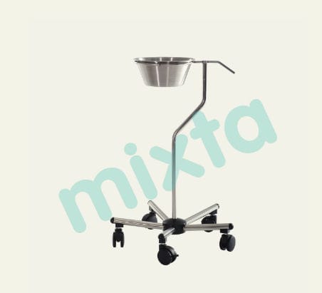 Single basin stand - MSK 7040 - MIXTA - stainless steel