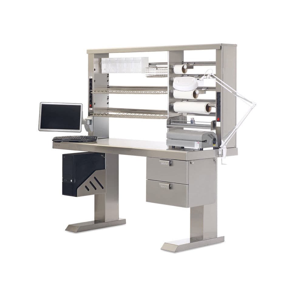 Medical instrument packing table - MCI 3655 - MIXTA - rectangular ...