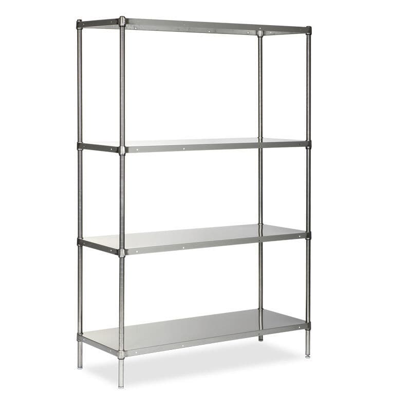 4-shelf shelving unit - MRS 5010 - MIXTA - for container storage / for ...