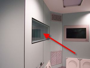 Viewing window / MRI / RF-shielded - Holland Shielding Systems