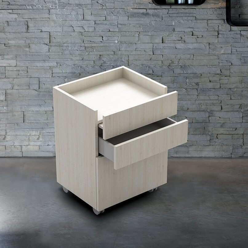 Treatment trolley - T-Pedi - Lemi MD - with shelf / with door / with ...