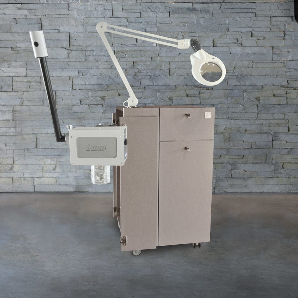 Trolley with shelf - T-Vapo - Lemi MD - mobile / automatic