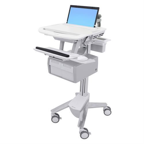 Medicine distribution computer cart - SV43-11C0-0 - Ergotron - height ...