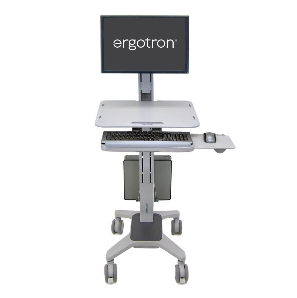 Tablet computer cart - WorkFit-C - Ergotron - height-adjustable
