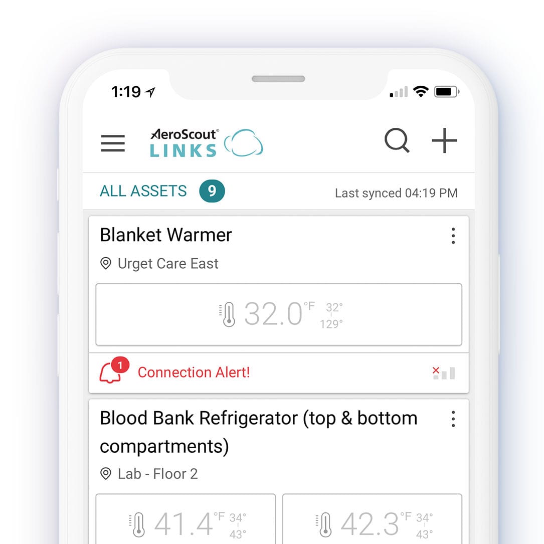 Monitoring web application - AeroScout Links - Securitas Healthcare ...