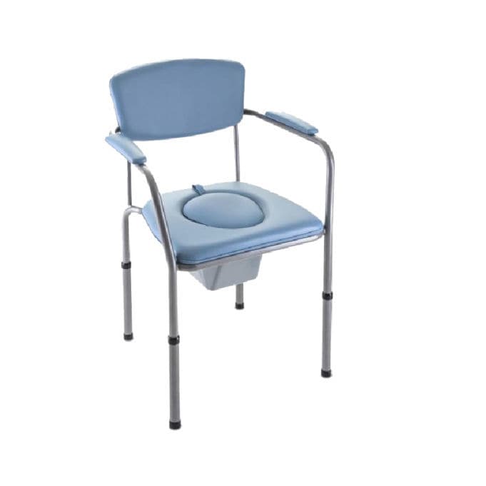 Commode chair with armrests - Oméga 440 - SCEMED - with cutout seat ...