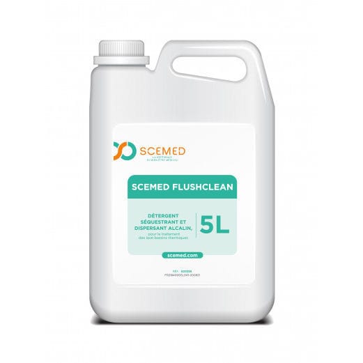Bedpan disinfectant - FlushClean - SCEMED - liquid / 5000 mL