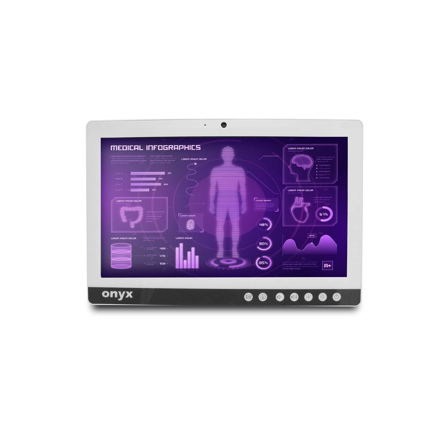 Intel® Core™ medical panel PC - Venus-124 Plus - Onyx Healthcare Inc ...