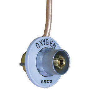 DISS outlet - ESCO Medicon - for medical gas pipeline systems / medical gas