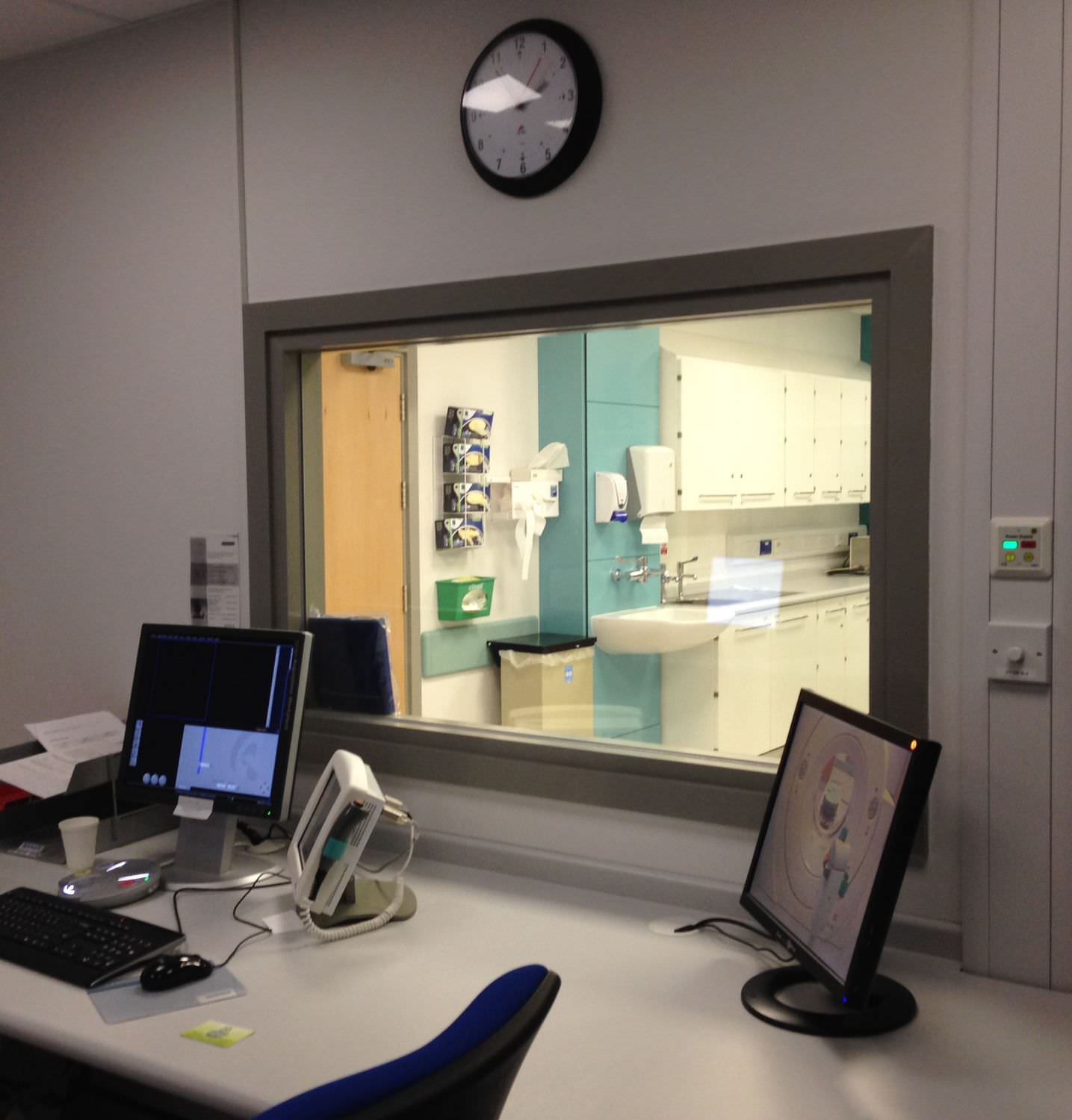 Viewing window - envirotect - laboratory / hospital / radiation protection