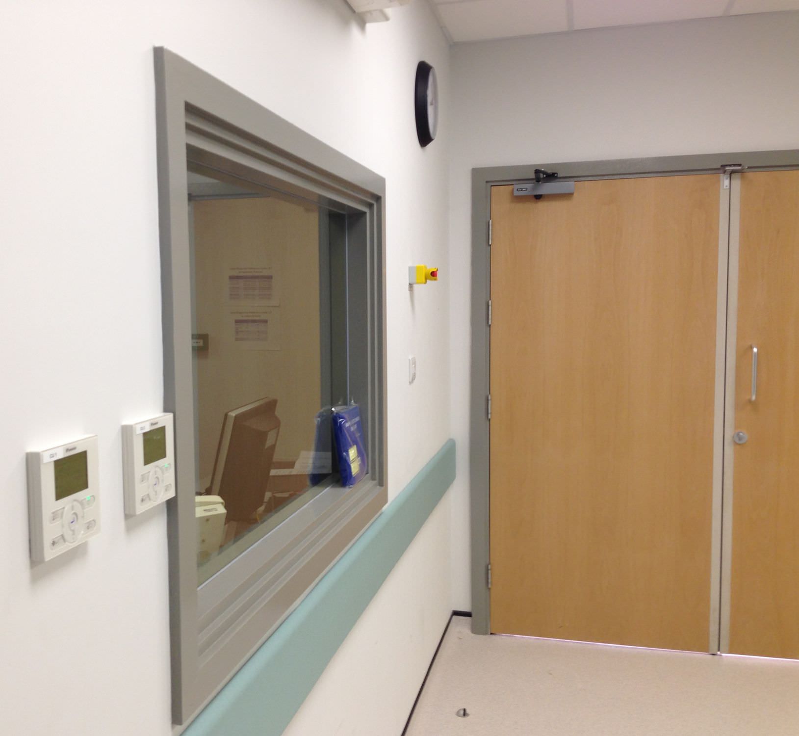 Viewing window - envirotect - laboratory / hospital / radiation protection