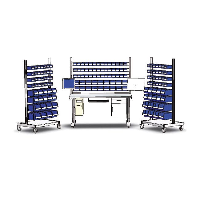 Mobile pharmacy picking station - 150 Kg - Sclessin Productions