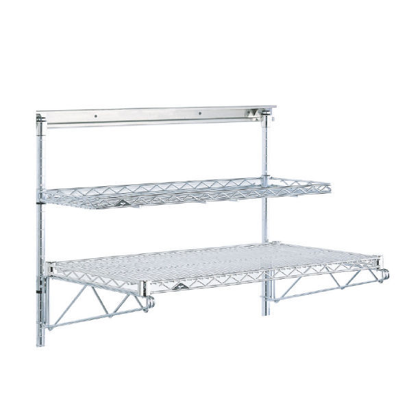 2-shelf shelving unit - Sclessin Productions - wall-mounted