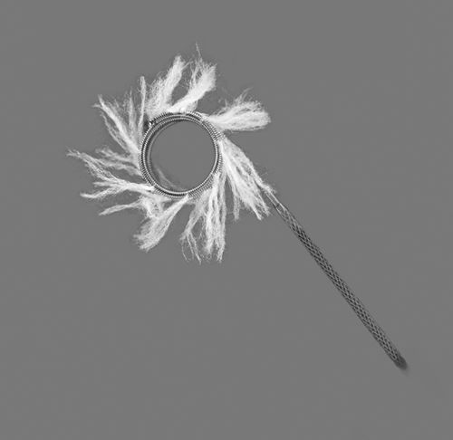 Pushable embolization coil / nylon-fibered - MReye® Flipper® - COOK Medical