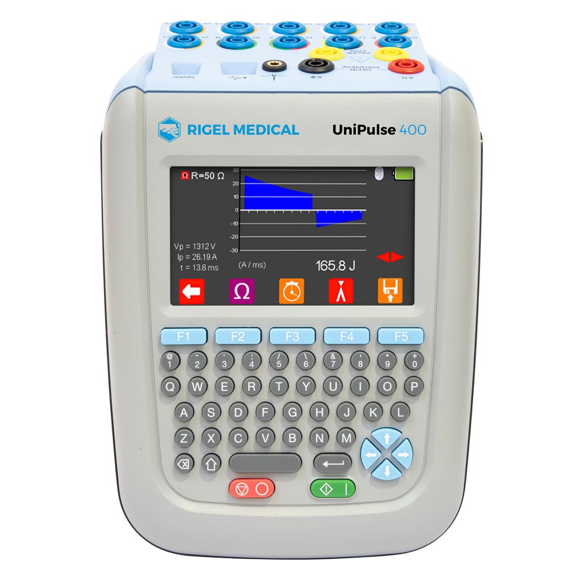 External defibrillator tester - UniPulse 400 - RIGEL Medical - portable ...