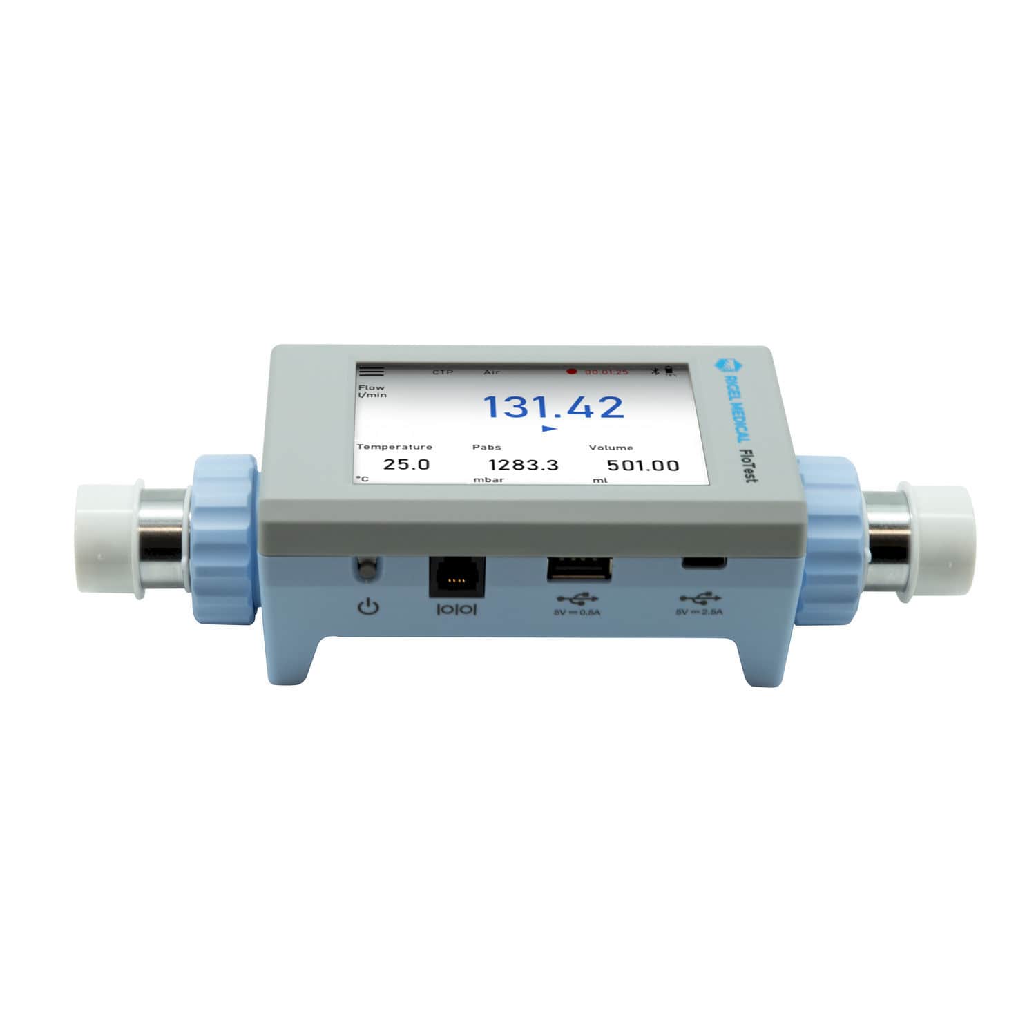 Gas flow meter - FloTest - RIGEL Medical - for hospitals