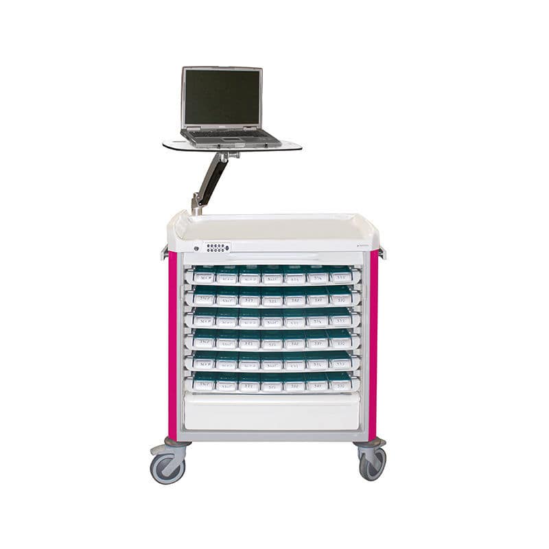 Hospital trolley - Neop® - PRATICIMA - medication / logistics / with drawer