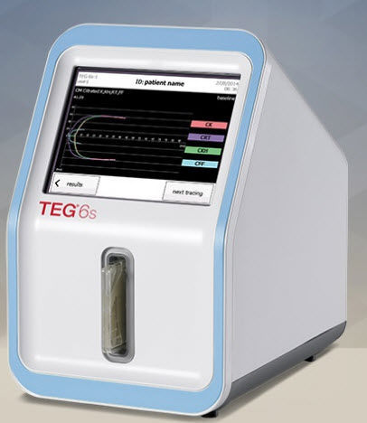 Automatic coagulation analyzer - TEG® 6s - HAEMONETICS - 1-channel ...
