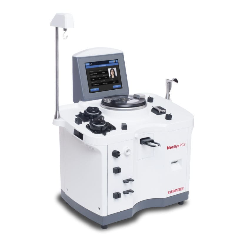 Plasmapheresis machine - NexSys PCS - HAEMONETICS - benchtop