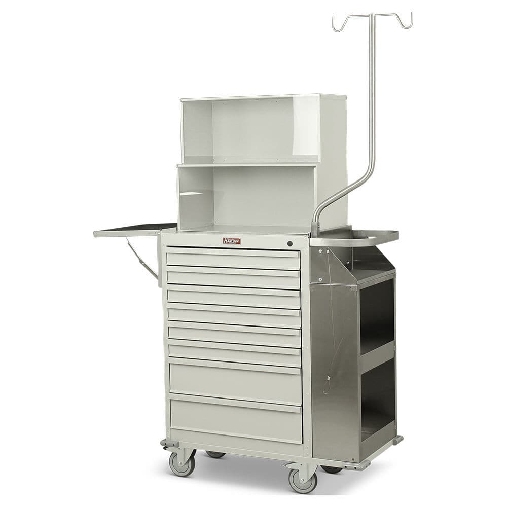 Cast trolley - 6035-TC - Harloff - storage / stainless steel / aluminum