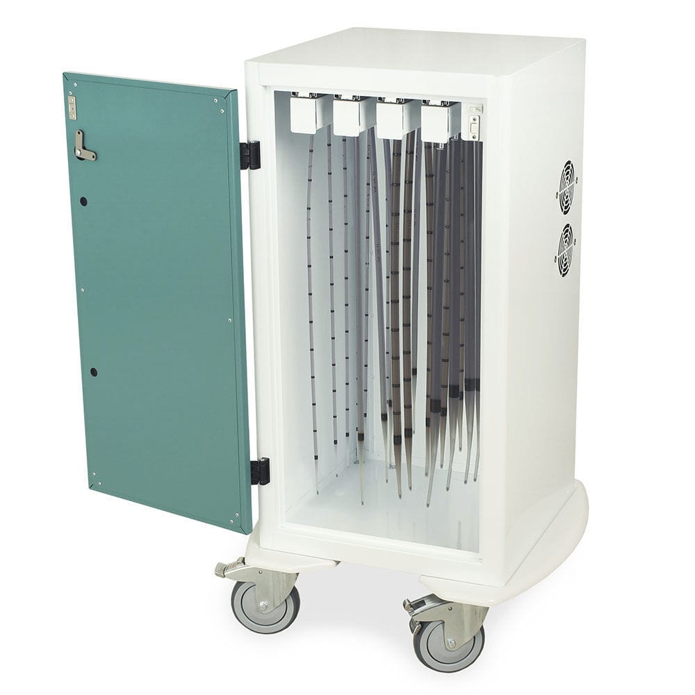 Medical cart - DSC24SK-DP - Harloff - hospital / for endoscopes / storage