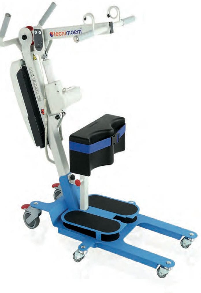 Electric stander - POWERLIFT UP 2 - Tecnimoem Care S.L - on casters ...
