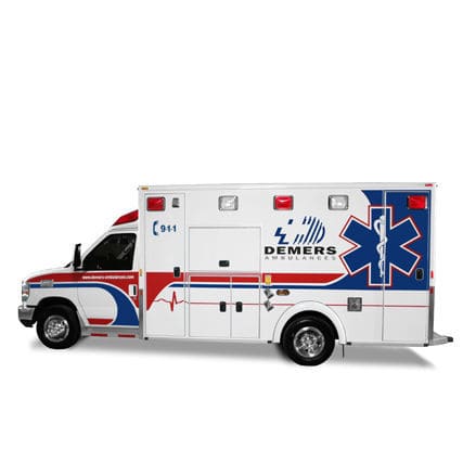 Box ambulance - MX 170 - DEMERS - type III