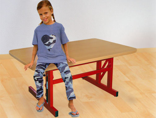 Height-adjustable ergotherapy table - ergo P1 52 R - Möckel ...