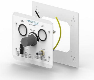 Pressure control unit - GCPR series - Powerex - flow / for medical gas ...