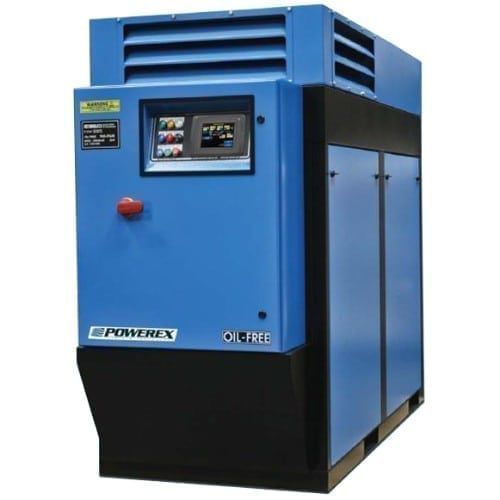 Laboratory air compression system - LDRE0406 - Powerex - screw / rotary ...