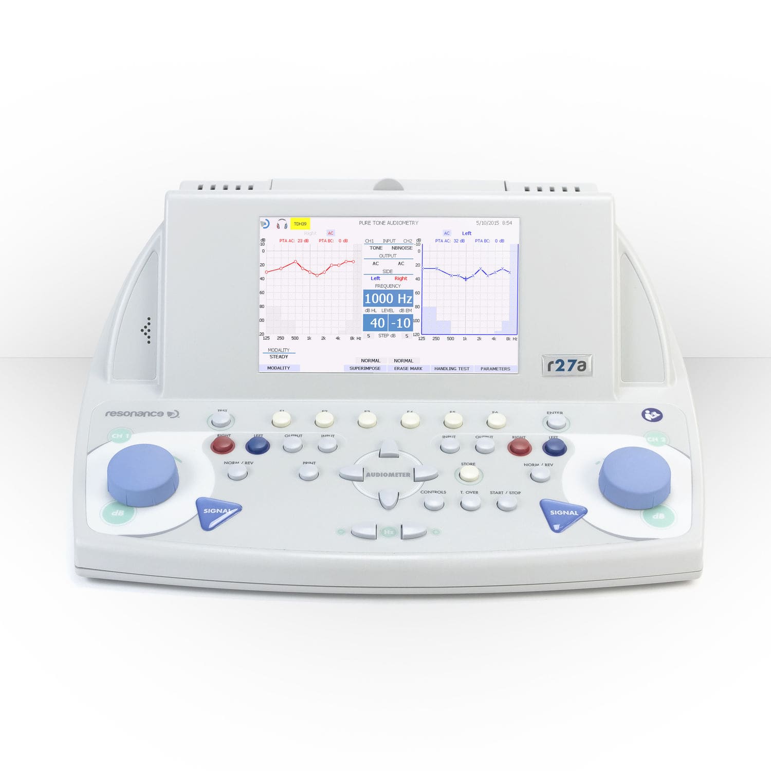 Diagnostic audiometer - r27a LITE - Resonance - for adult audiometry ...