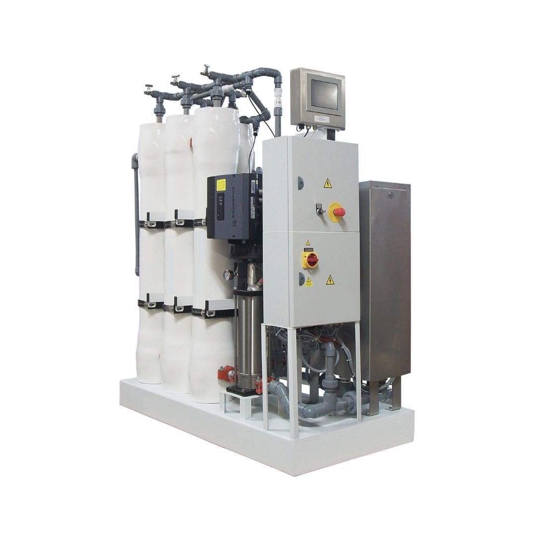 Hemodialysis water treatment system - MediQA - AmeriWater - reverse osmosis