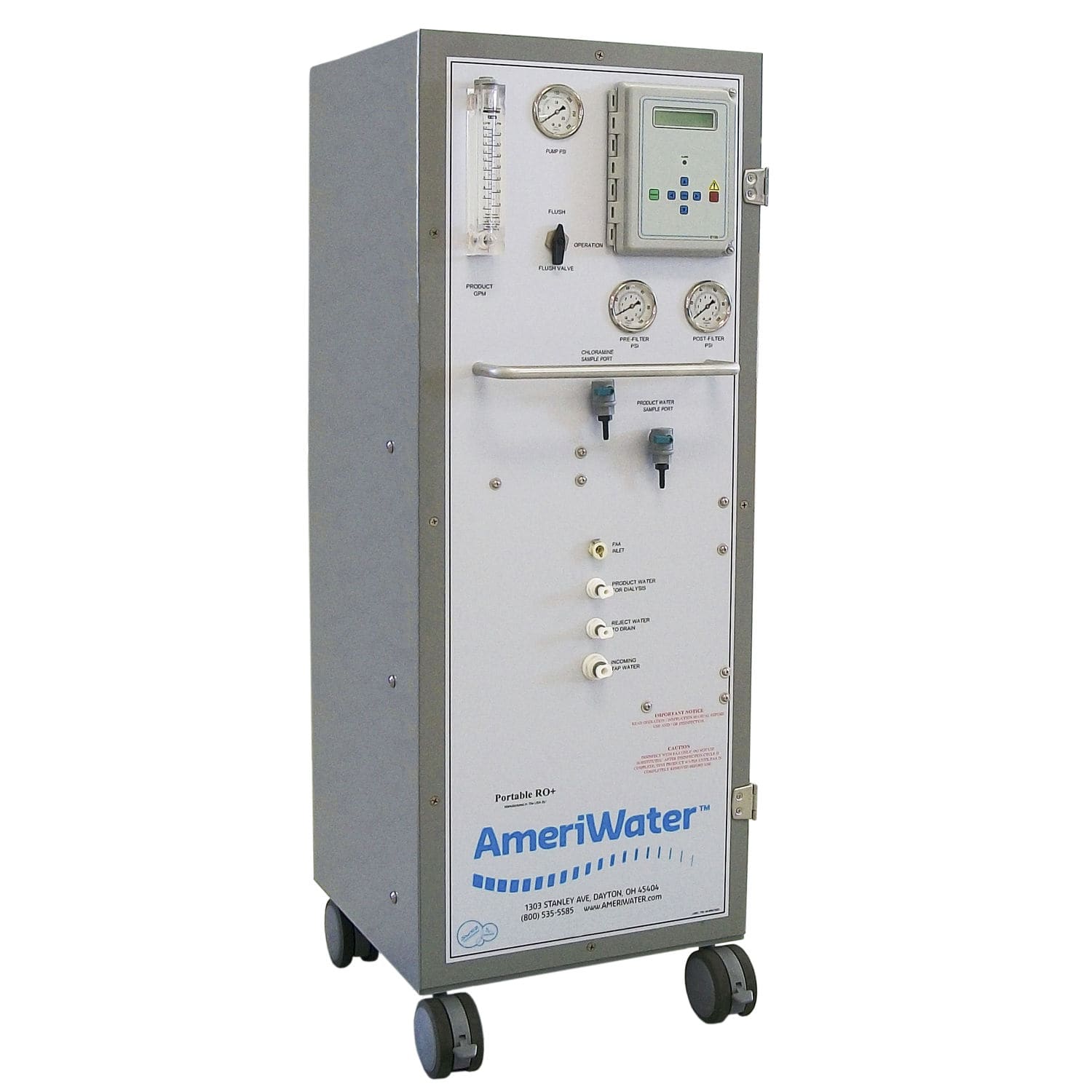Hemodialysis water treatment system - MRO2 - AmeriWater - reverse osmosis