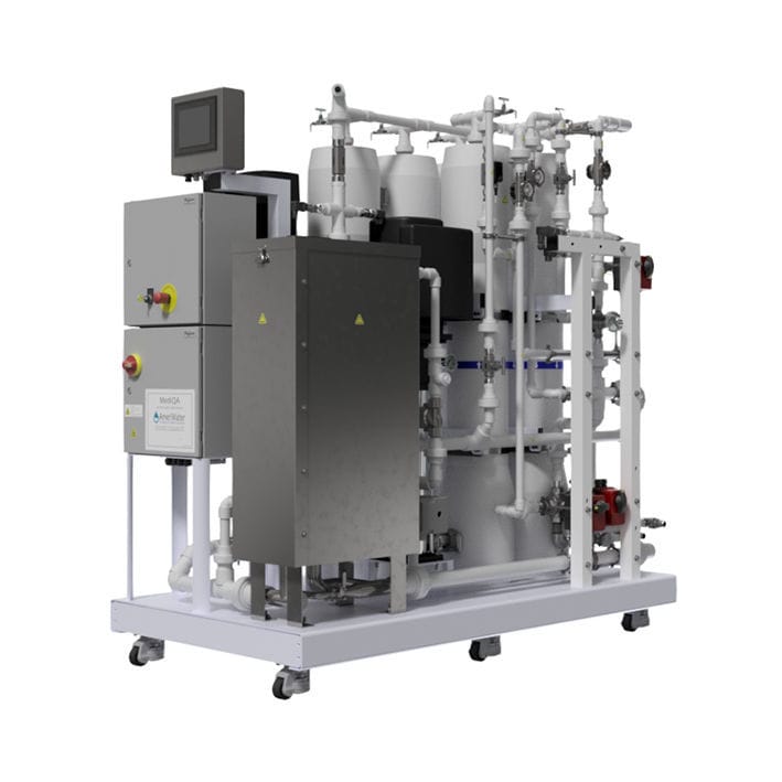 Hemodialysis water treatment system - MediQA - AmeriWater - reverse osmosis
