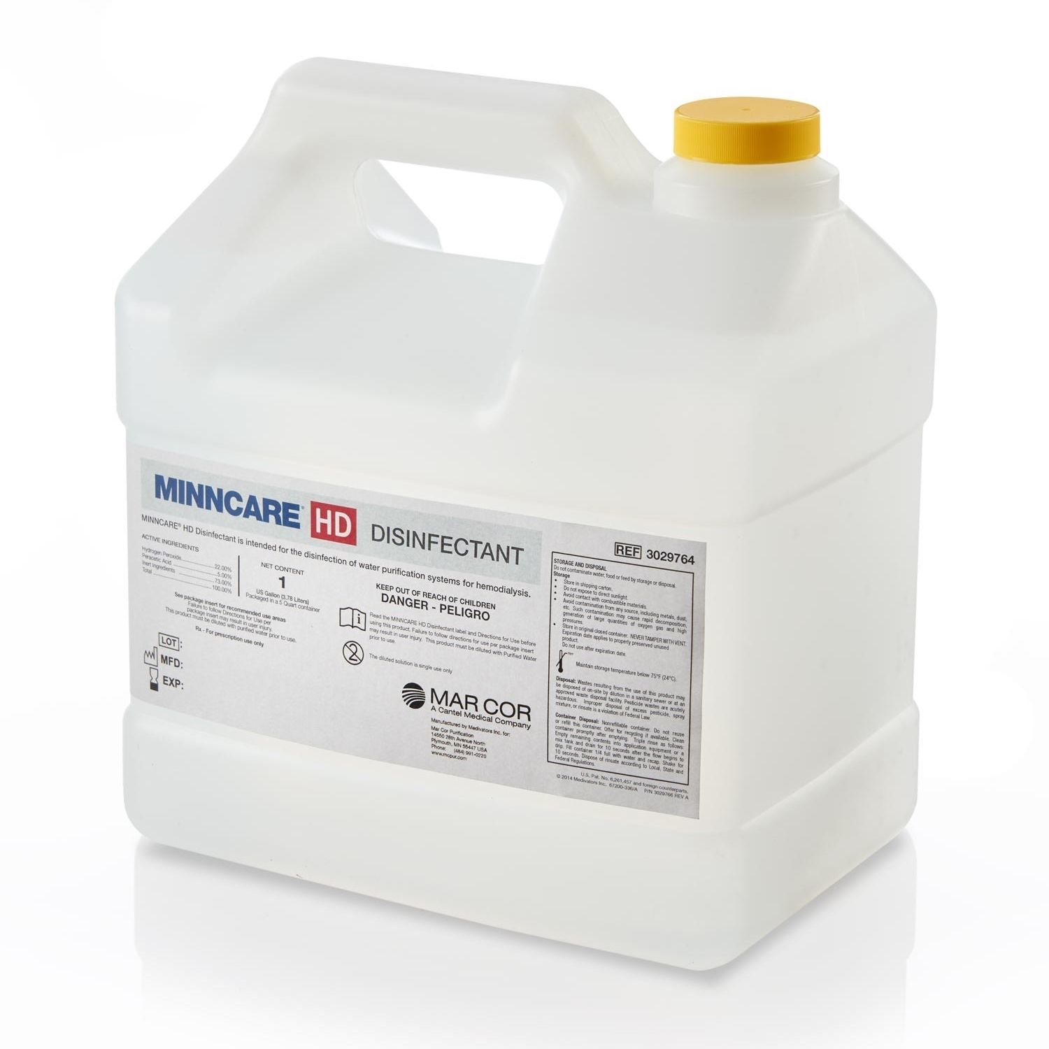Hospital furniture disinfectant - Minncare HD - Mar Cor - liquid ...