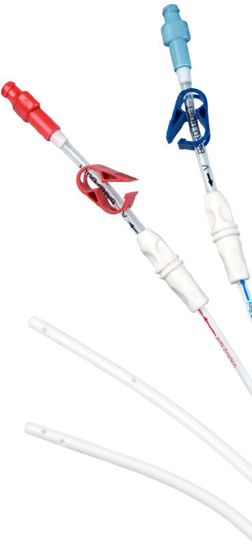 Hemodialysis catheter / central venous / double-lumen - Duet® - Bard ...