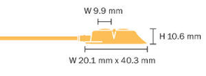 Implantable venous port / double-lumen - SLIMPORT® DUAL-LUMEN ...
