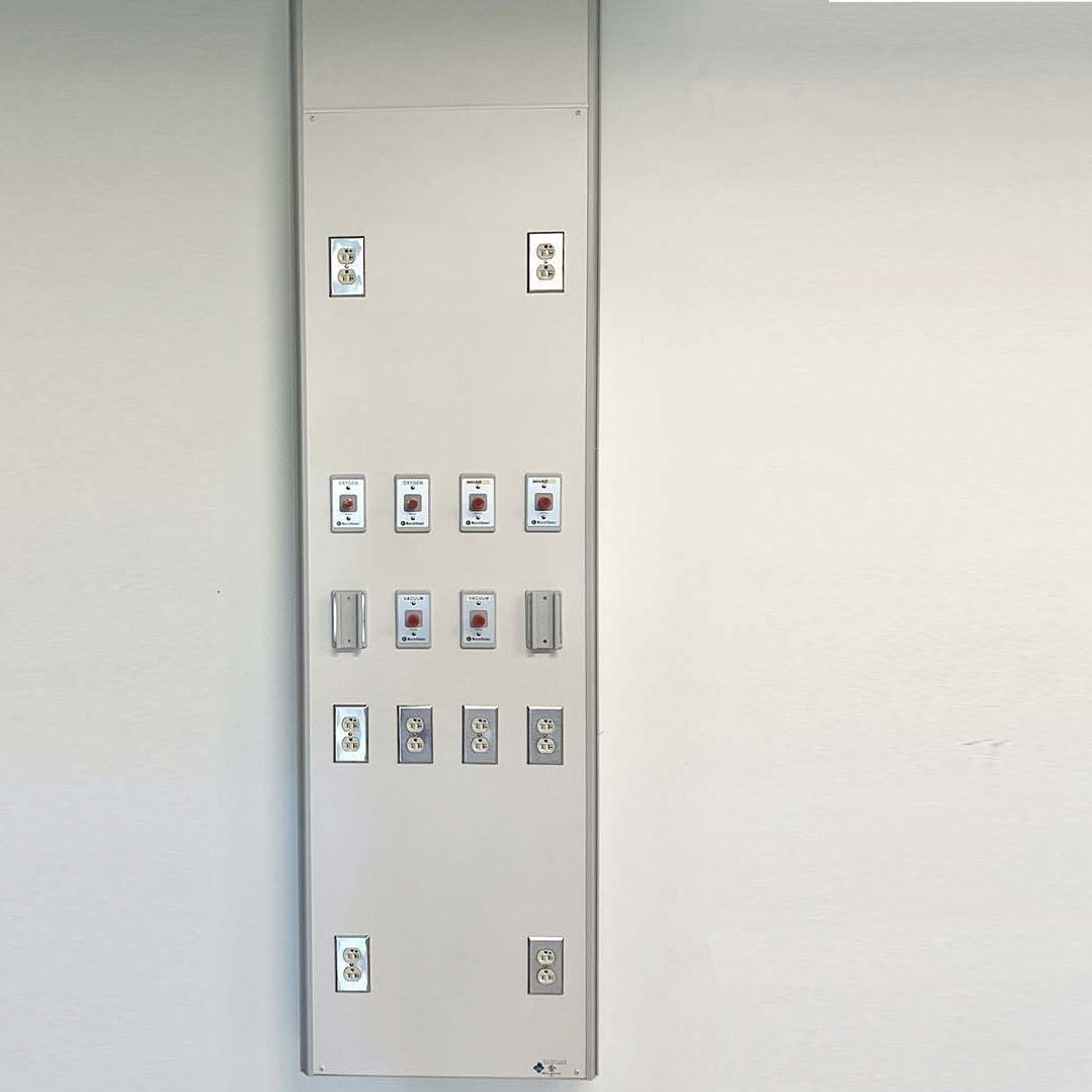 Wall-mounted bed head unit - FLATWALL 4540-S - Modular Services Company ...