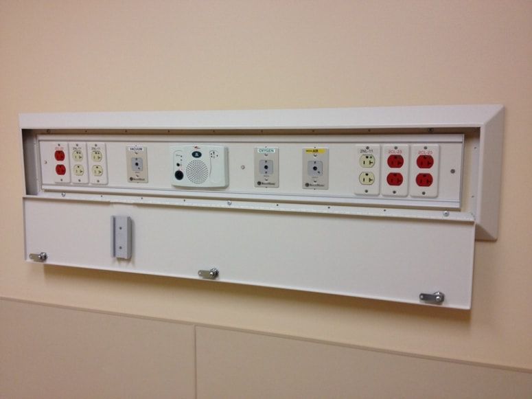 Medical gas outlet - SecuRoom™ - Modular Services Company
